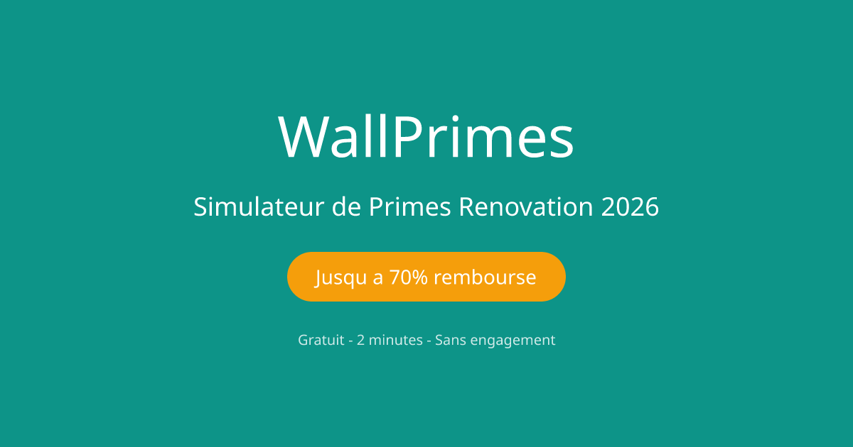 Questionnaire Primes Rénovation Wallonie | WallPrimes